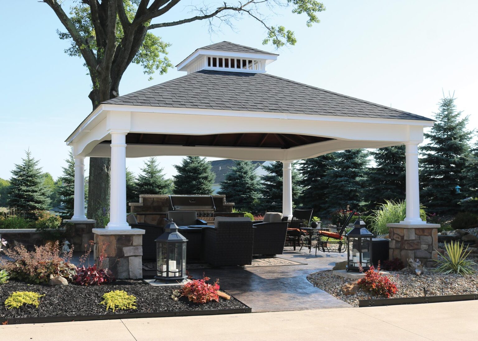 Vinyl Pavilions For Sale | Millers Mini Barns