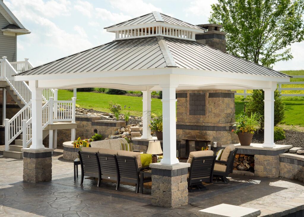 Vinyl Pavilions For Sale | Millers Mini Barns