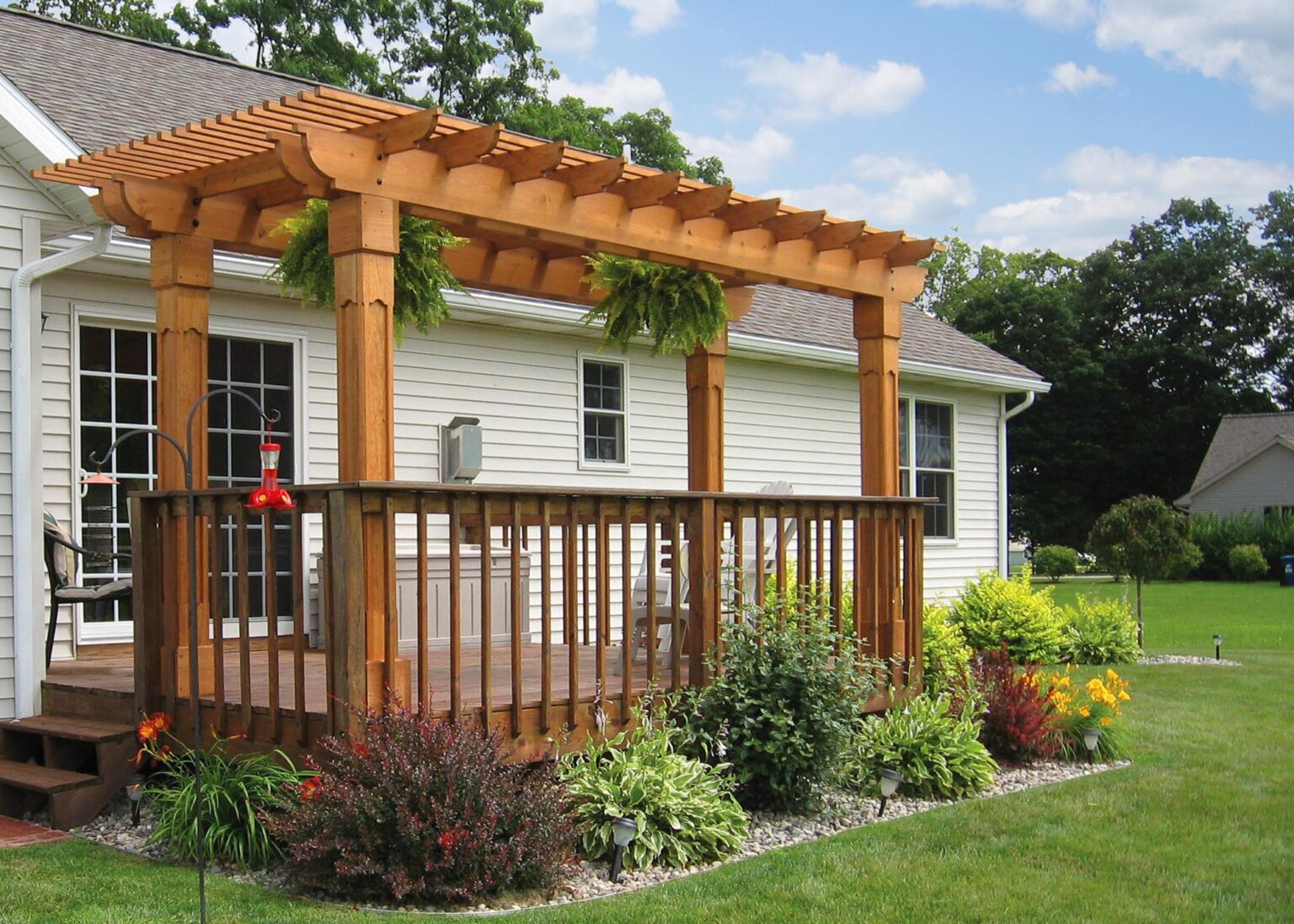 Outback Wood Pergola | Millers Mini Barns