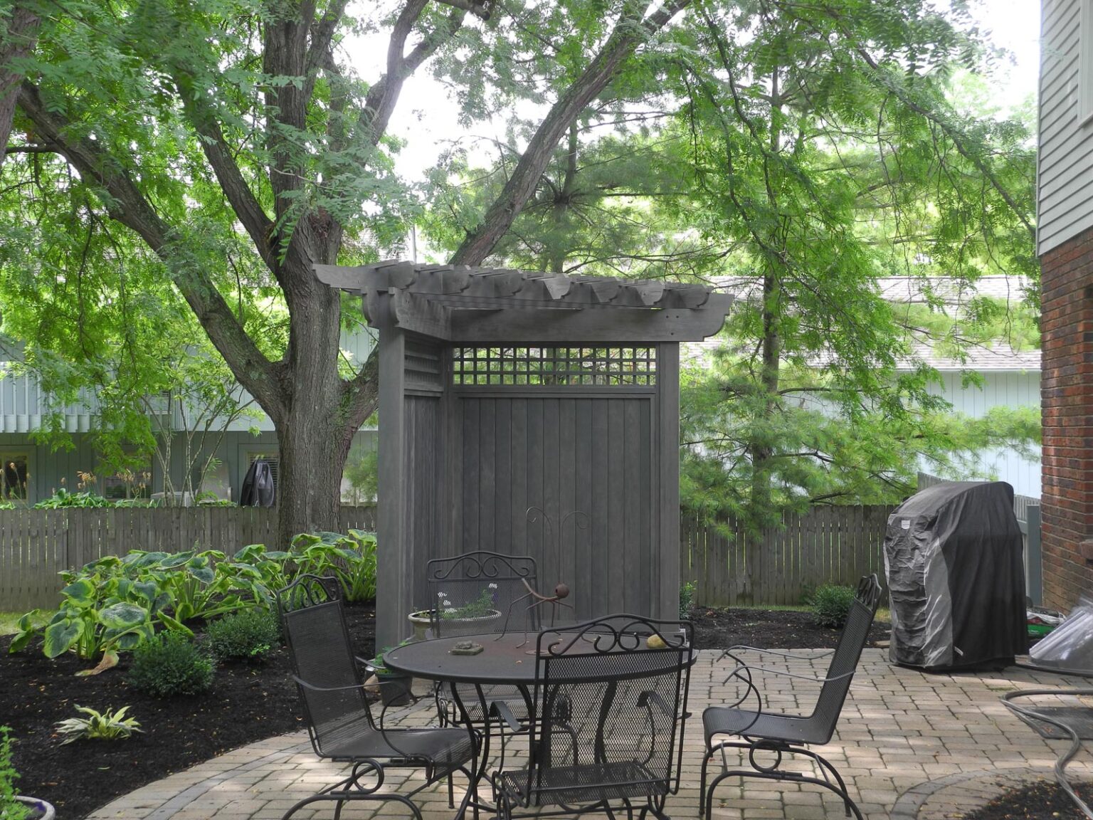 Alcove Wood Pergola | Millers Mini Barns