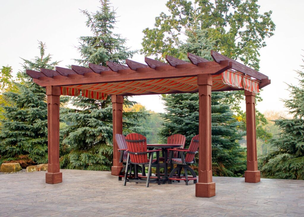 Mendoza Wood Pergola For Sale | Millers Mini Barns